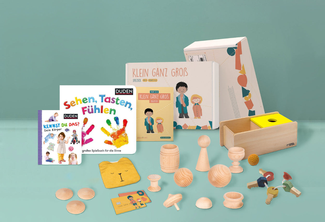 NEXUS Spielbox: Spielzeug für 1 Jahr alte Babys | Paul & Lori